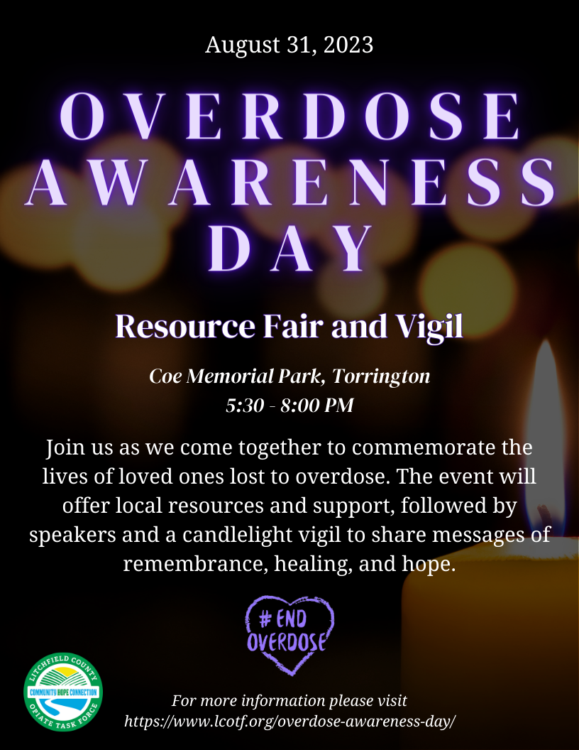 Overdose Awareness Day - LCOTF